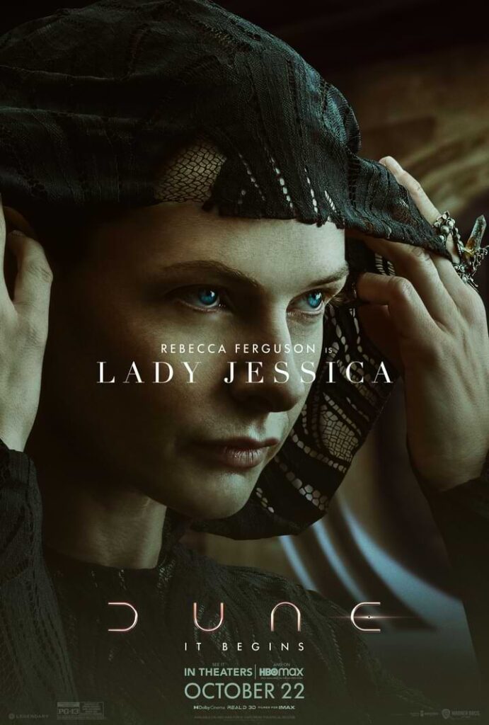 Dune new character posters reveal a glimpse of the core cast